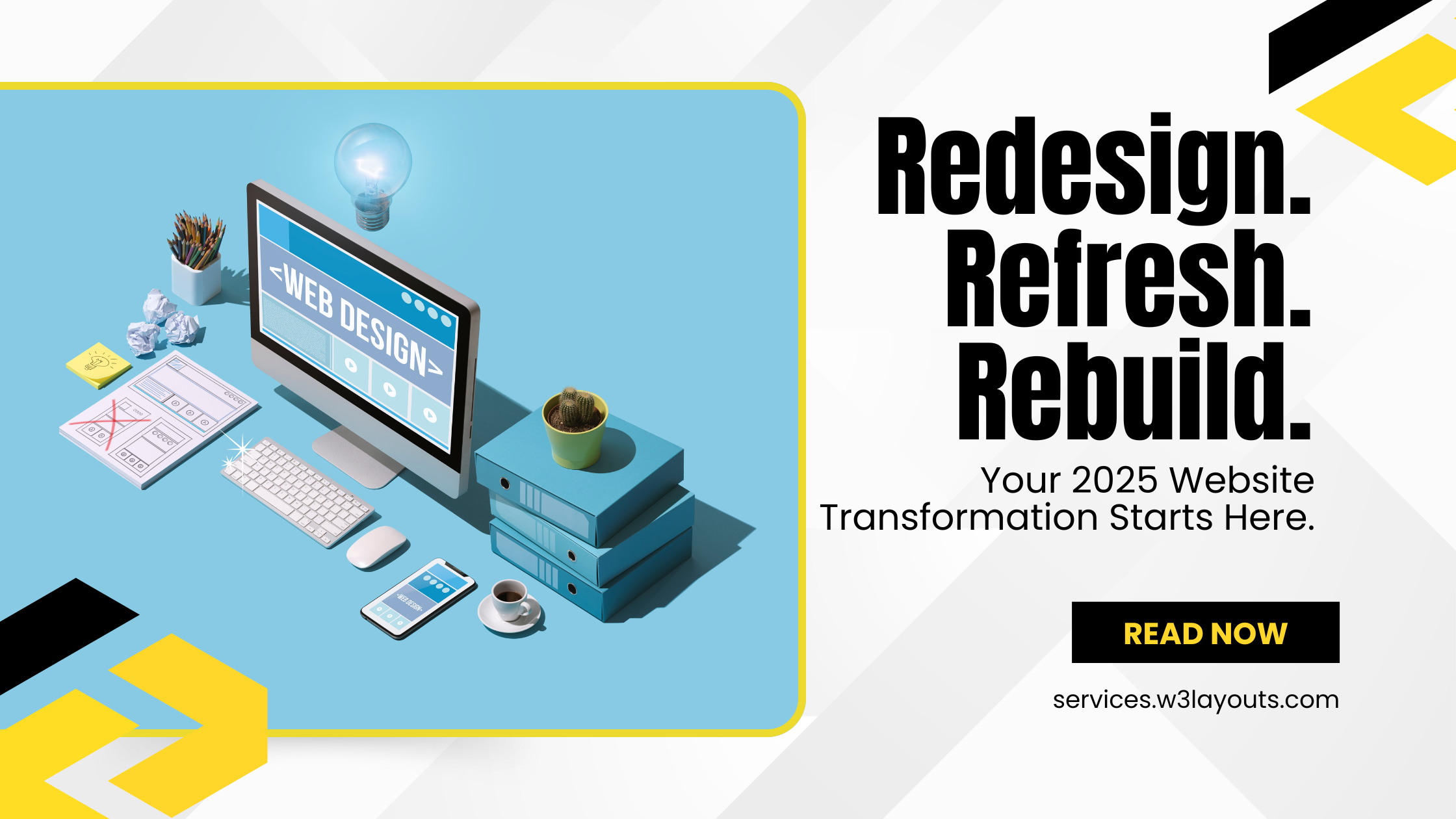 Website Redesign 2025: A Guide to Transform Your Website